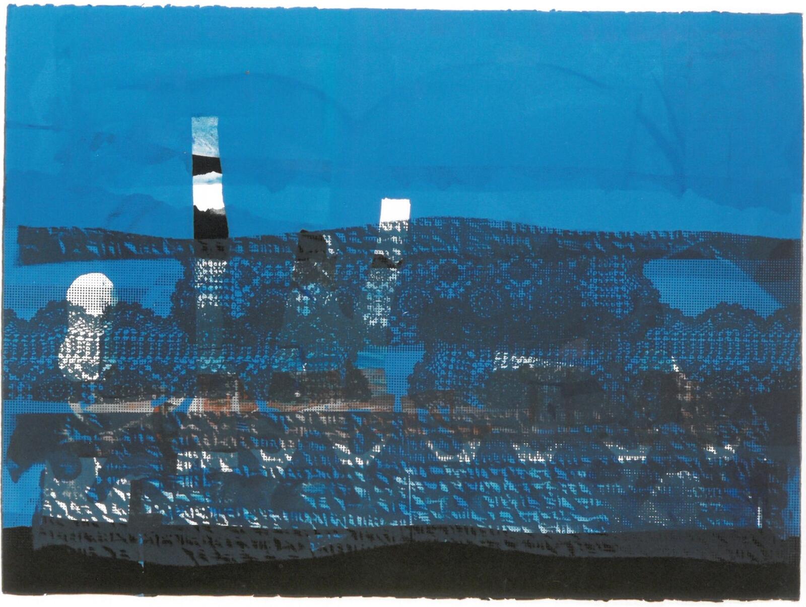 The Jerusalem Artists House - Times of Tomorrow, Monotype